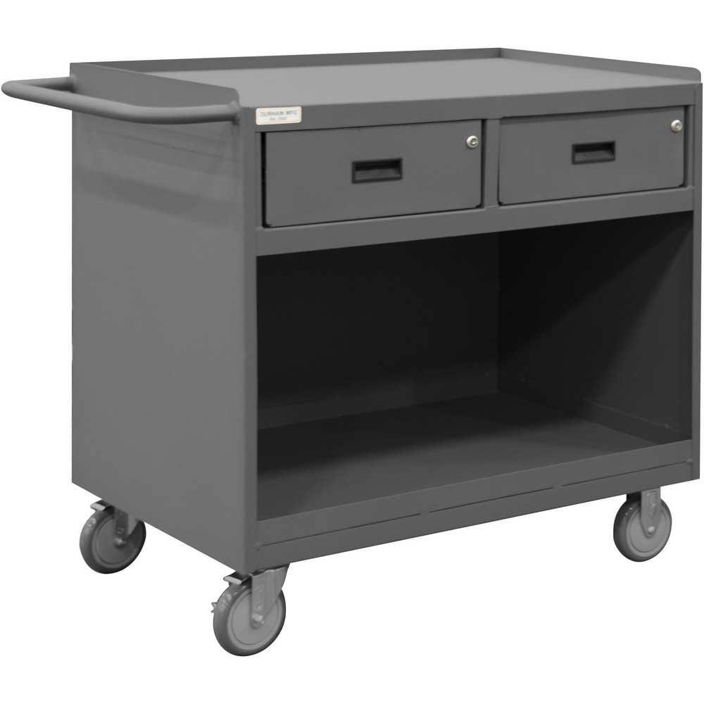 Durham - Mobile Work Benches; Bench Type: Mobile; Depth (Inch): 42-1/8 ...