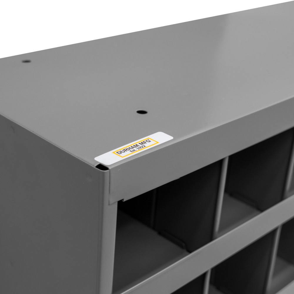 Durham - 72 Bin Bin Shelving Unit with Openings | MSC Direct