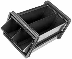 Stackbin - Stacking Bin Accessories: Type: Bin Divider; Material: Steel ...