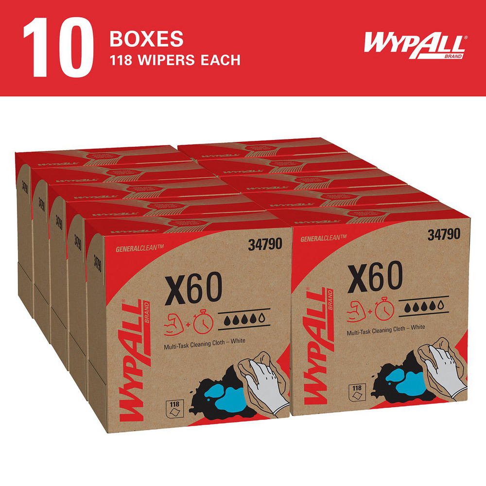 WypAll - GeneralClean™ x60 Multi-Task Cleaning Cloths (34790), Pop-Up ...