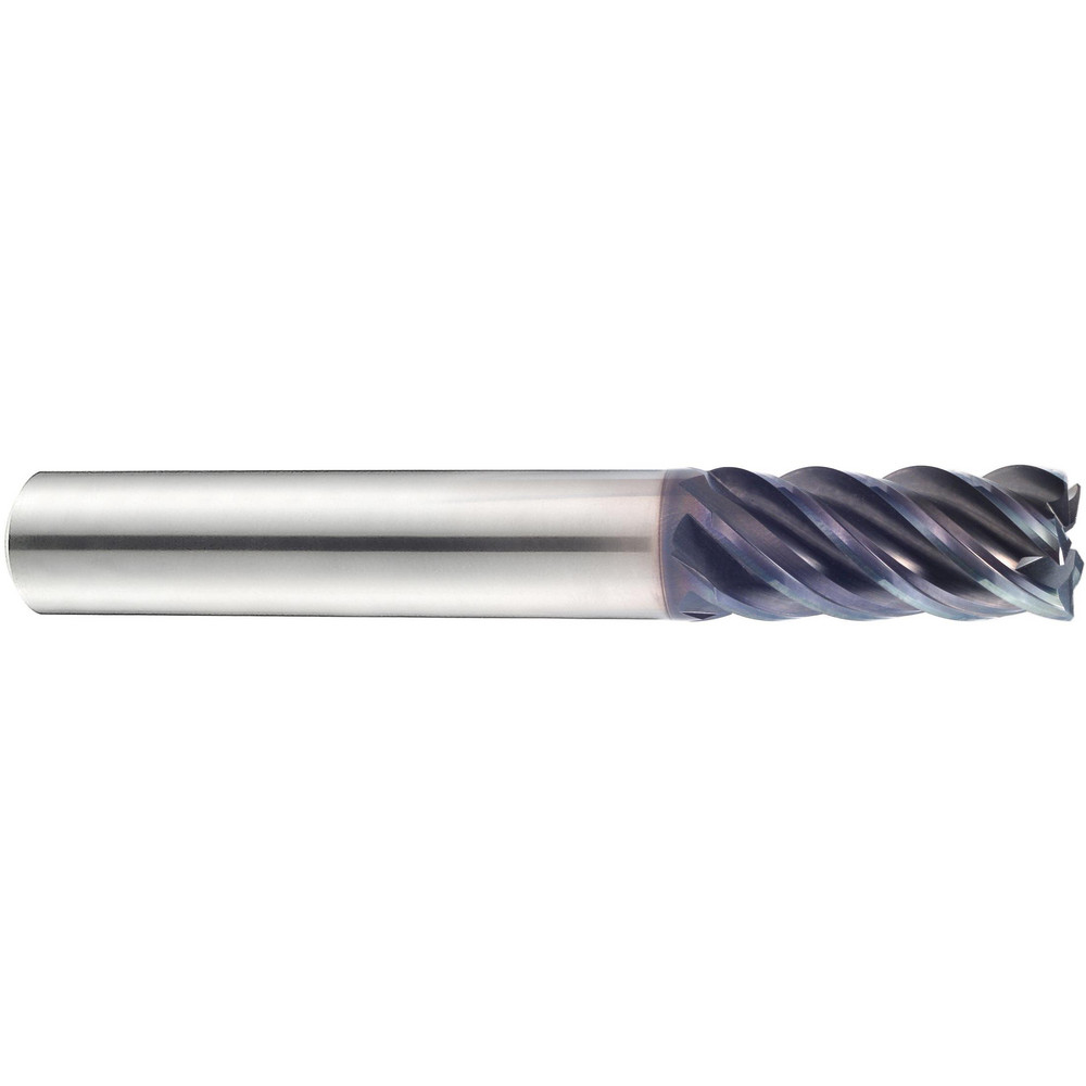 YG-1 - TitaNox-Power Corner Radius End Mill: 1/4" Dia, 1-1/4" LOC, 0. ...