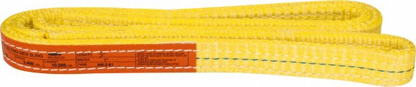 Made in USA - 3' Long x 1" Wide 4,800 Lb Basket Capacity Nylon Web ...