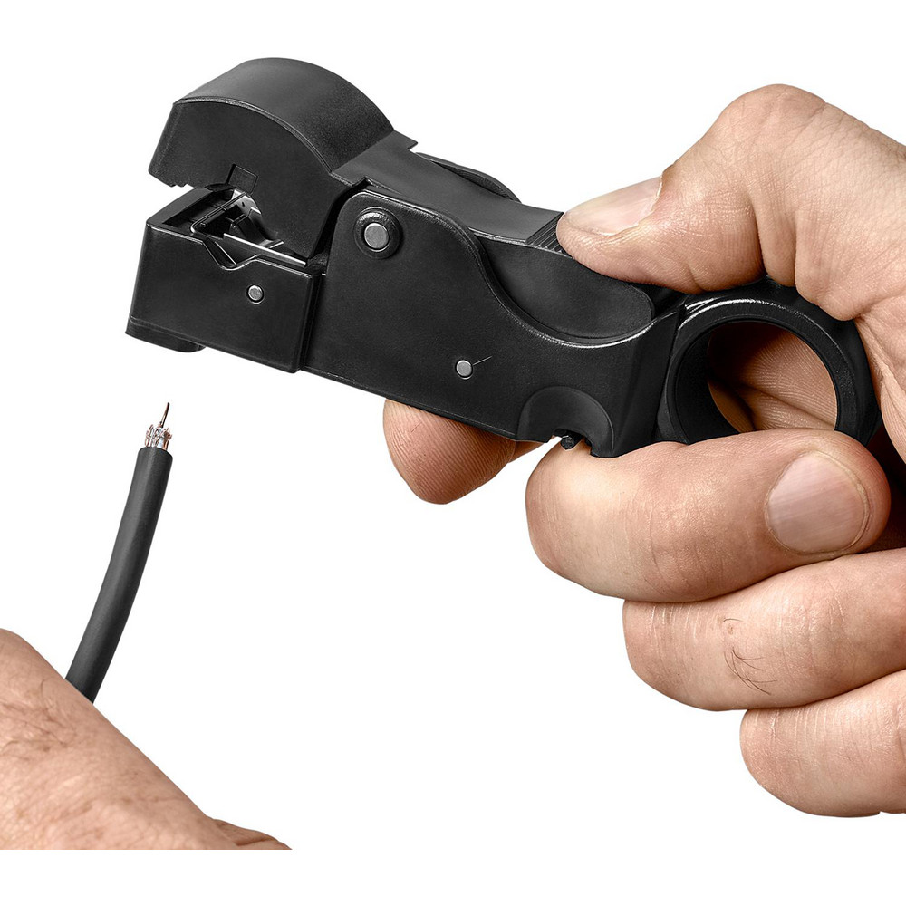 Knipex - Wire & Cable Strippers: Maximum Capacity: Fiber optic with ...