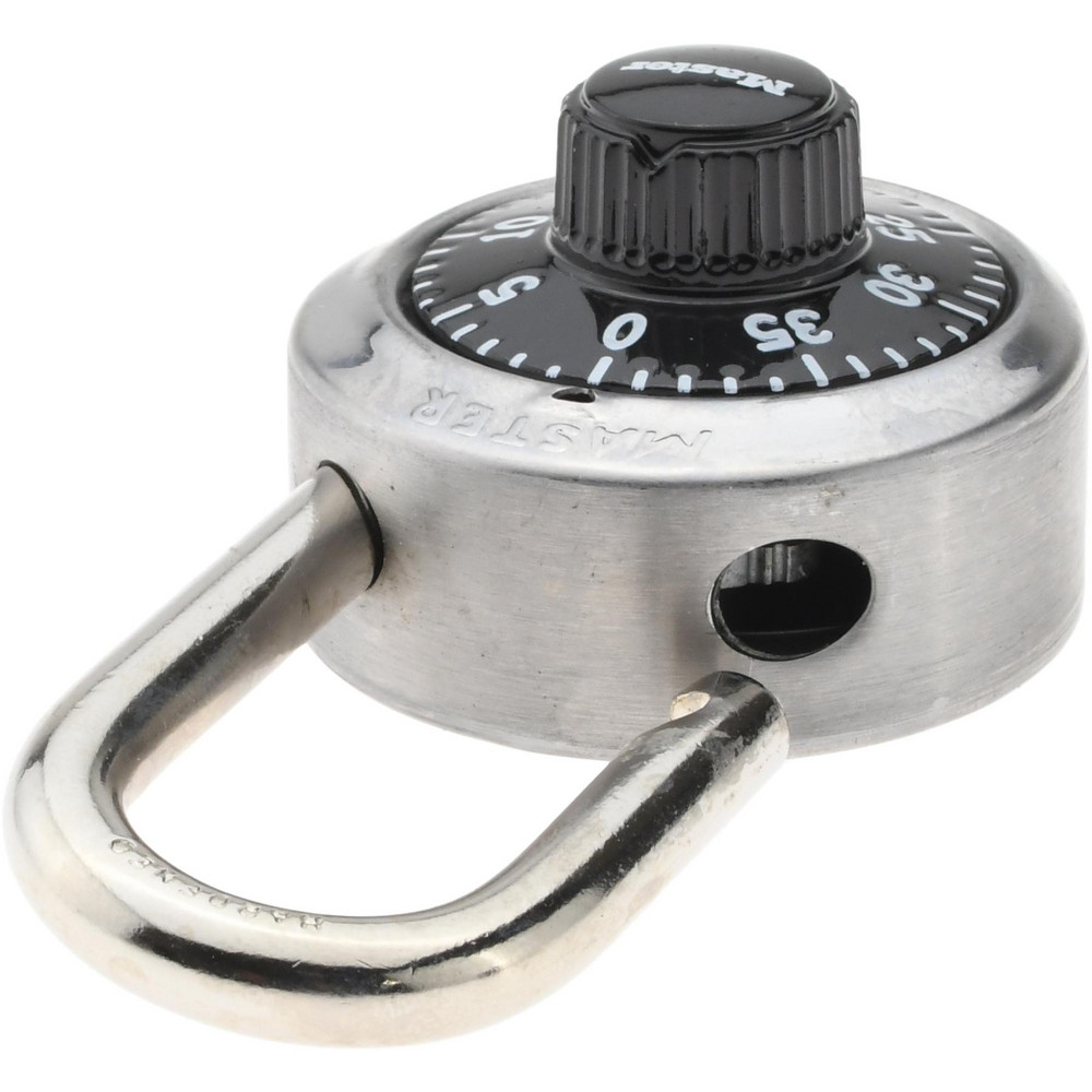 Master Lock - Combination Lock: Steel, 1-7/8" Wide | MSC Direct