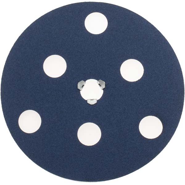 Norton - Fiber Disc: 7" Disc Dia, 5/8-11 Hole, Threaded Arbor Hole, 80 ...