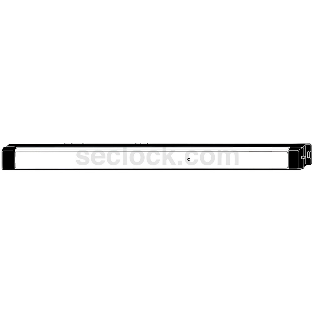 Adams Rite - Door Push Bars: Material: Metal; Locking Type: Exit Device ...