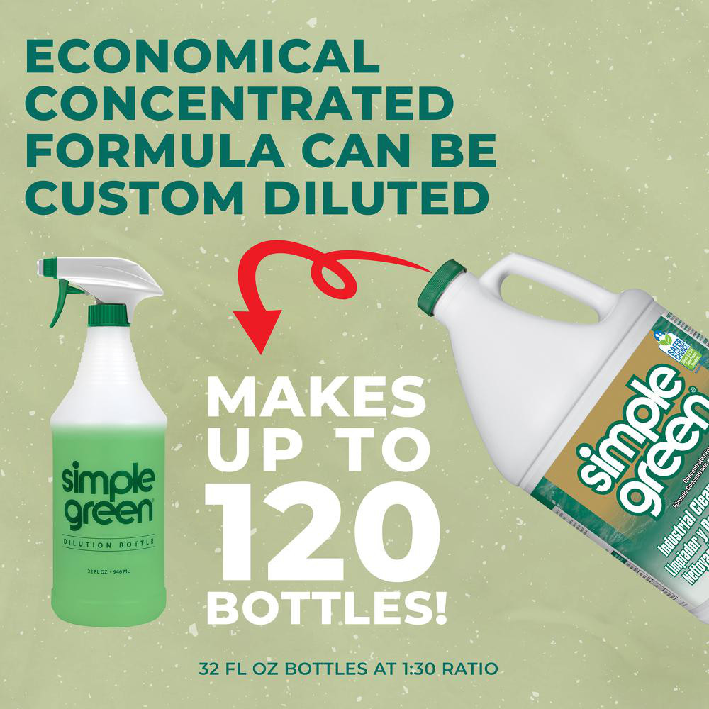 Simple Green® - Industrial Cleaner & Degreaser, 1 gal Bottle | MSC Direct