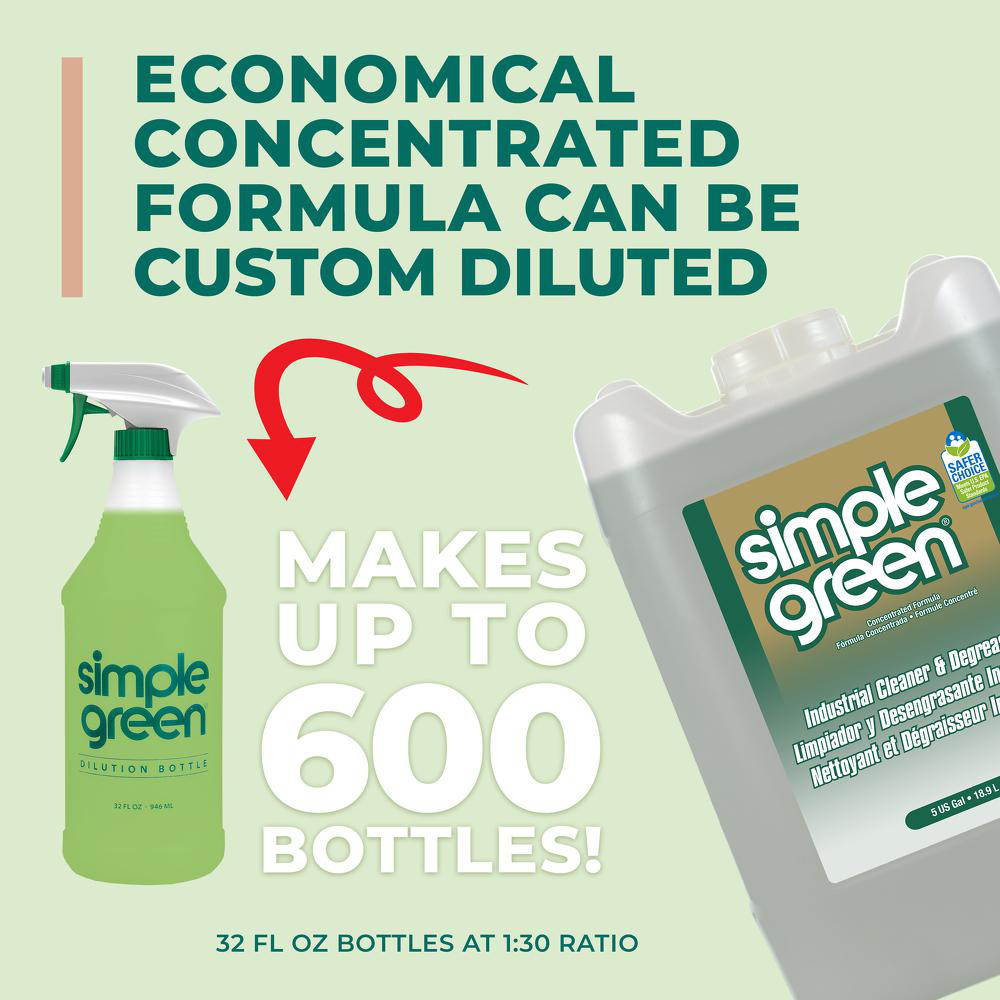 Simple Green® - Industrial Cleaner & Degreaser, 5 gal Pail | MSC Direct