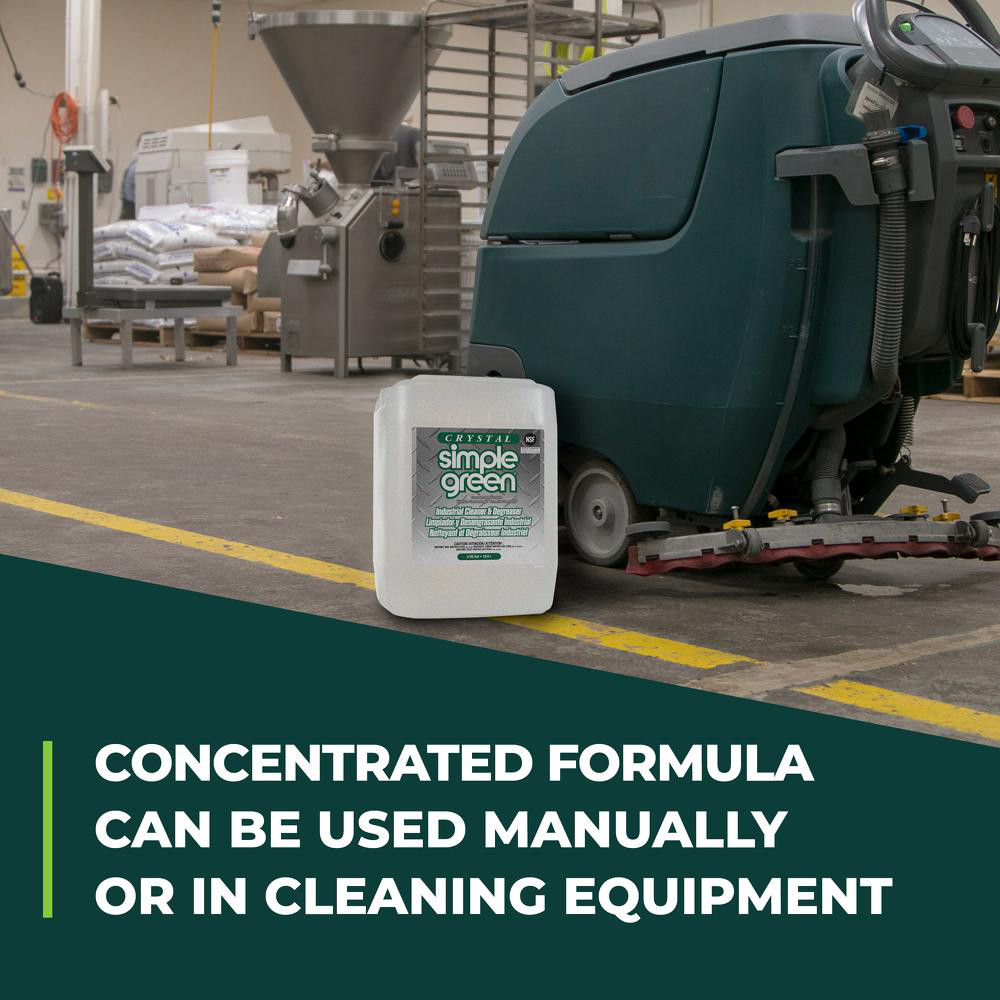 Simple Green® - Crystal Industrial Cleaner & Degreaser, 5 gal | MSC Direct