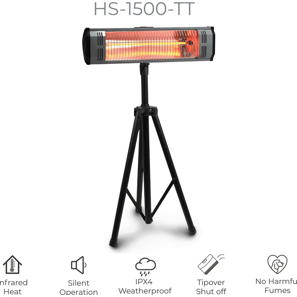 Heat Storm - Workstation & Personal Heaters: Infrared Heater, 120V AC ...