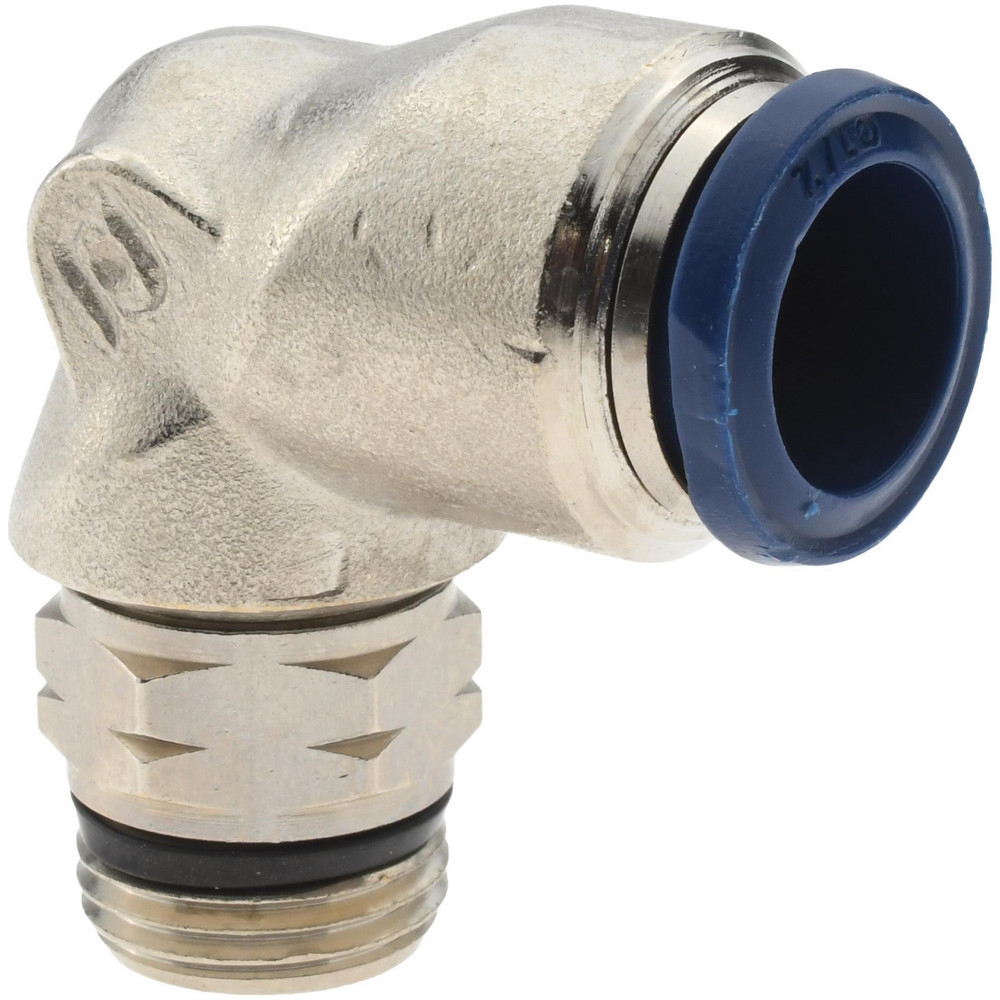 PRO-SOURCE - Push-to-Connect Tube x Universal Thread Fitting: Swivel Elbow, 3/8 Thread ...