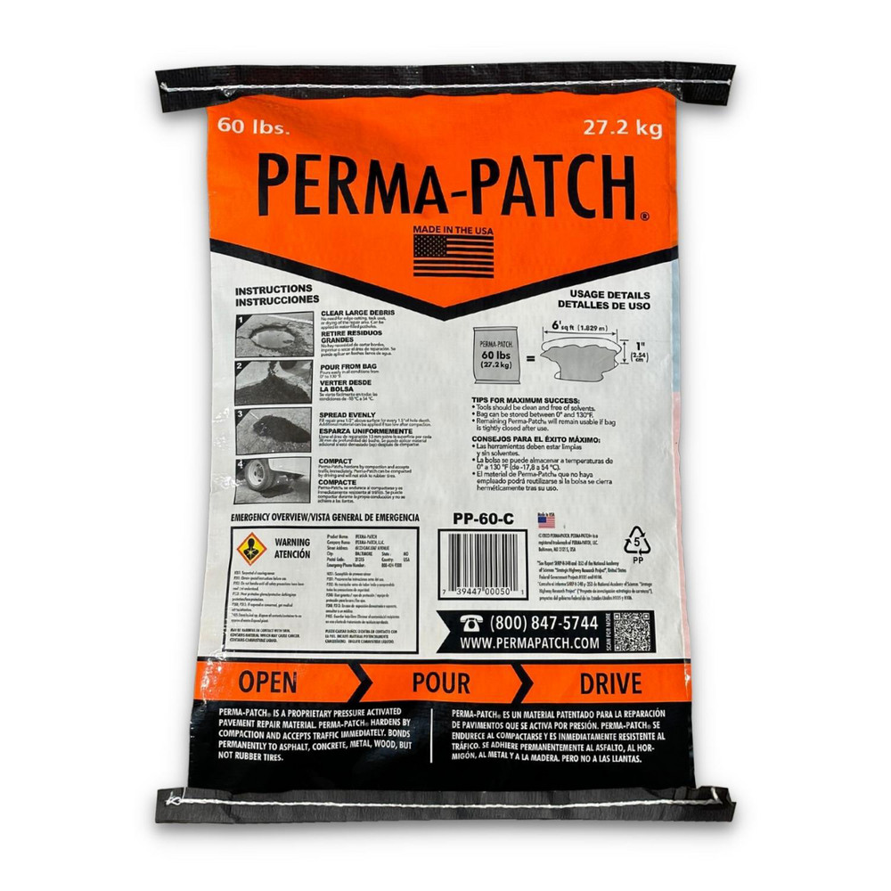 Perma-Patch - Drywall & Hard Surface Compounds: Product Type: Asphalt ...