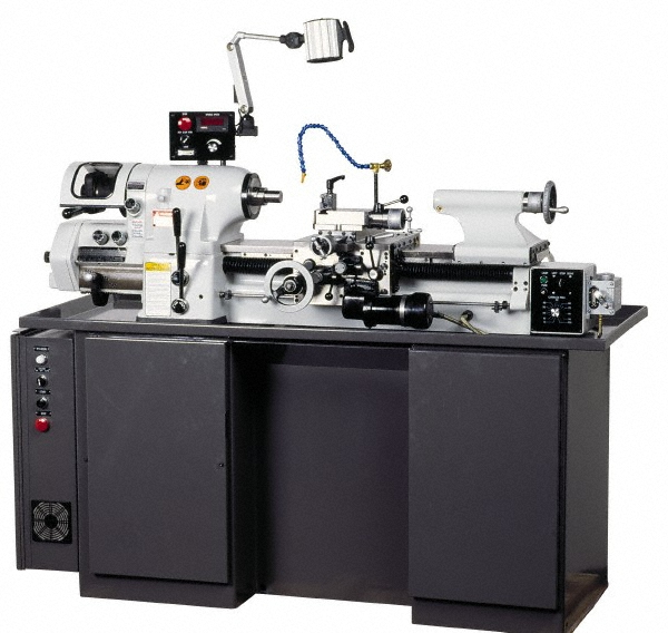 Vectrax - 11" x 18" Toolroom Lathe: Frequency, 3 hp, 220 V | MSC Direct