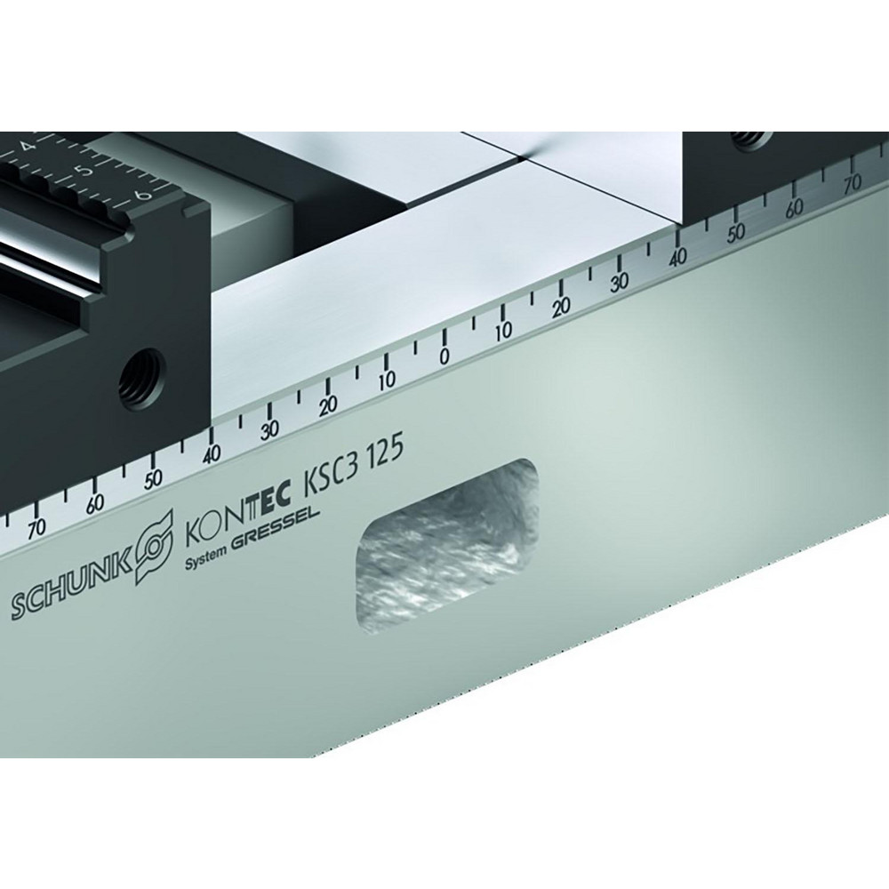 Schunk - Self-Centering Vises; Jaw Width (mm): 125.00; Jaw Width ...