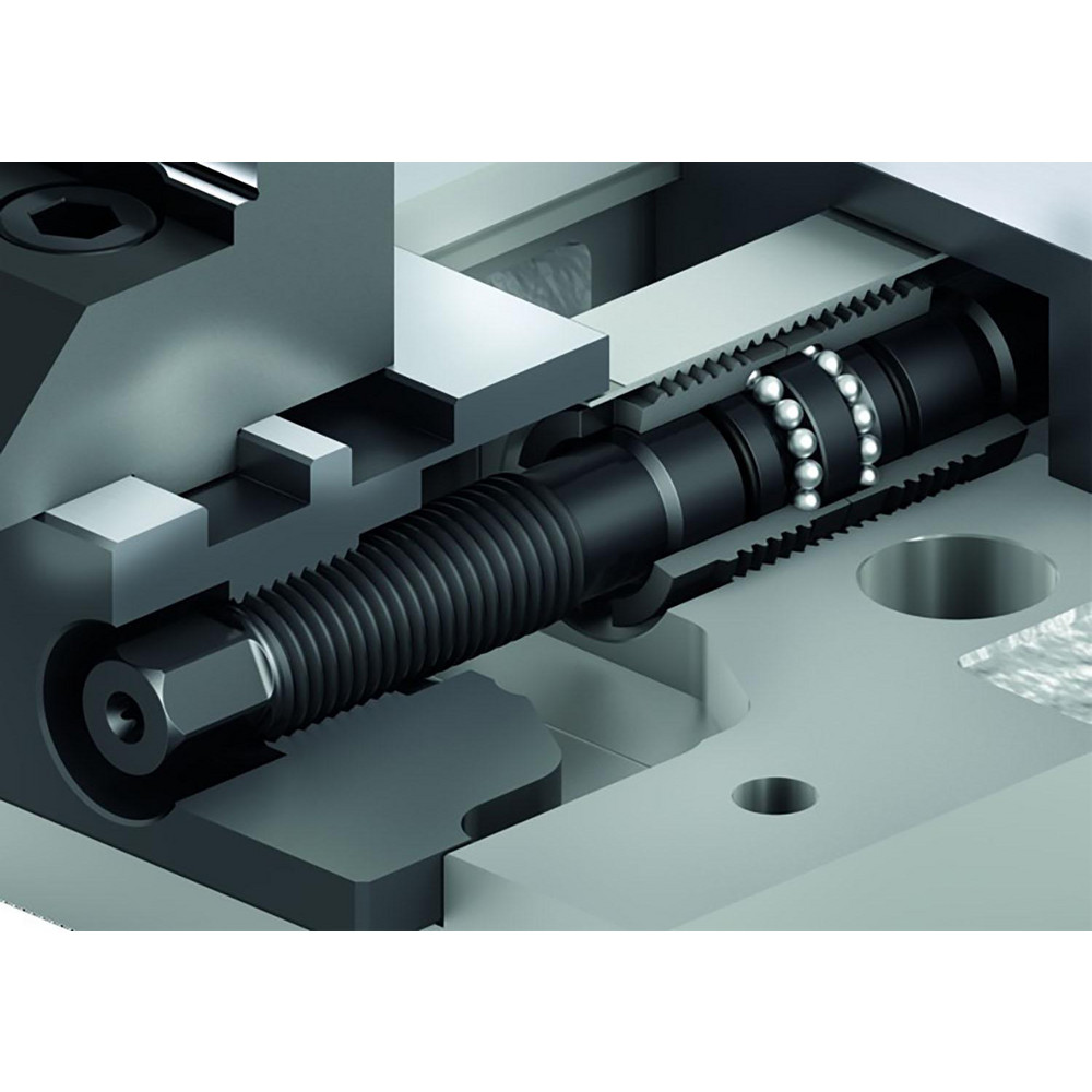 Schunk - Self-Centering Vise: 125.00 mm Jaw Width, 163.00 mm Max Jaw ...
