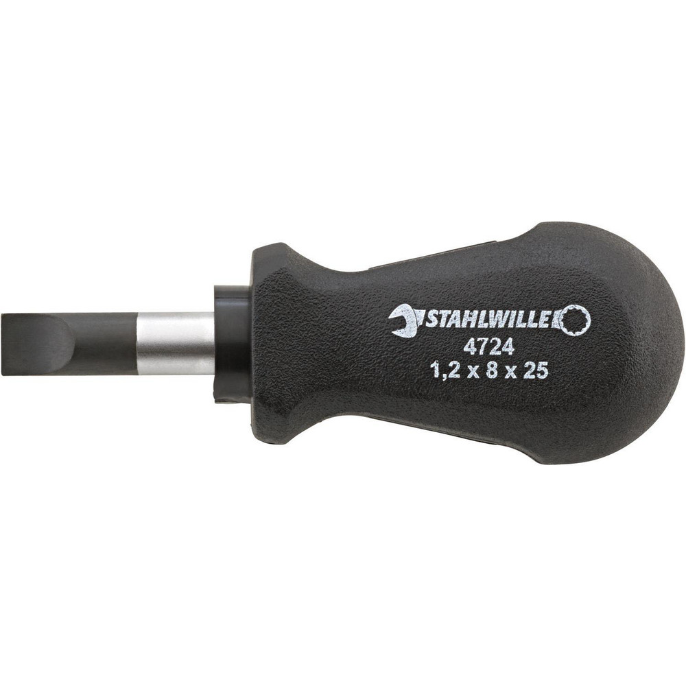 Stahlwille - Slotted Screwdriver: 3.13" OAL | MSC Direct