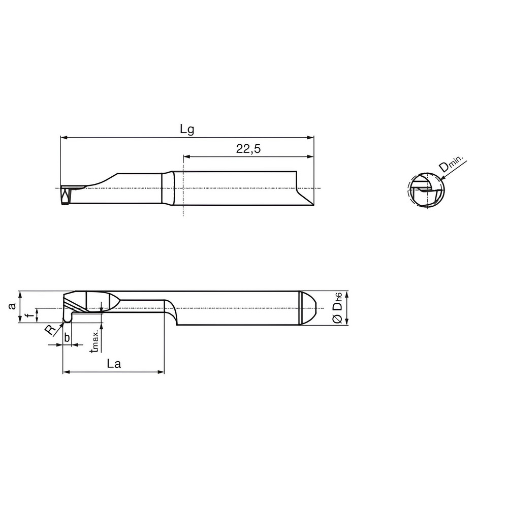 Guhring - Grooving Tool: 3/8" Shank Dia | MSC Direct
