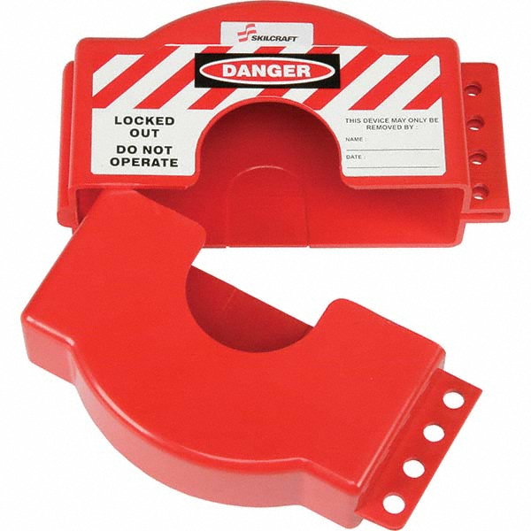 AbilityOne - Pneumatic Gate Valve Lockout: 4 Padlock(s) | MSC Direct