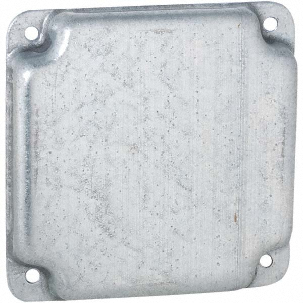 Hubbell-Raco - Electrical Box Cover: Steel | MSC Direct