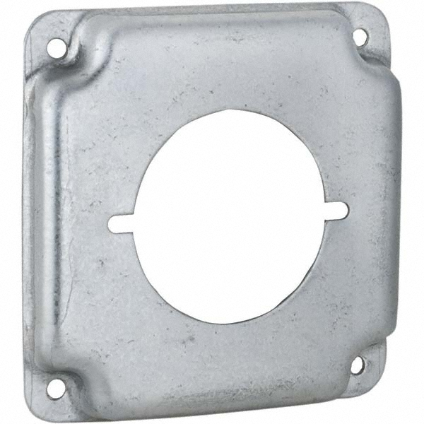 Hubbell-Raco - Electrical Box Cover: Steel | MSC Direct