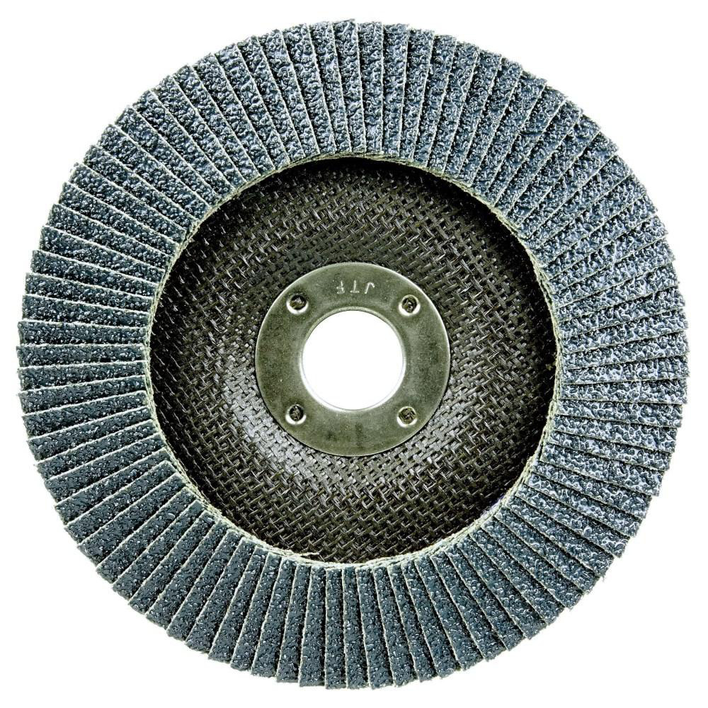 Weiler - Flap Disc: 6" Dia, 7/8" Hole, 60 Grit, Zirconia Alumina, Type ...