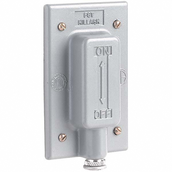Hubbell Killark - Wall Plates: Wall Plate Type: Switch Plates; Wall ...