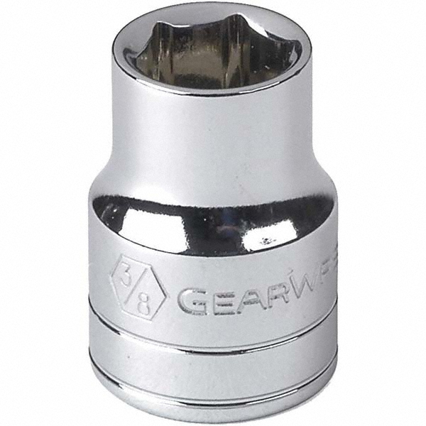 GEARWRENCH - Standard Hand Socket: 1/2" Drive, 11/16" Socket, 12-Point ...