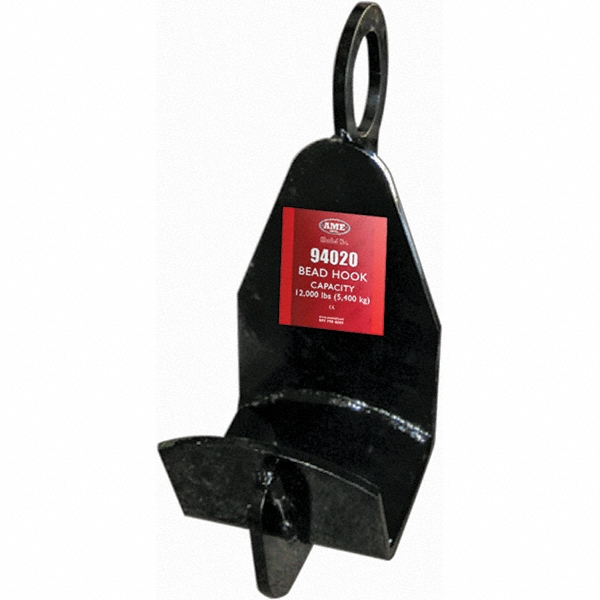 AME International - Tire Bead Hook: Steel, Use with OTR | MSC Direct