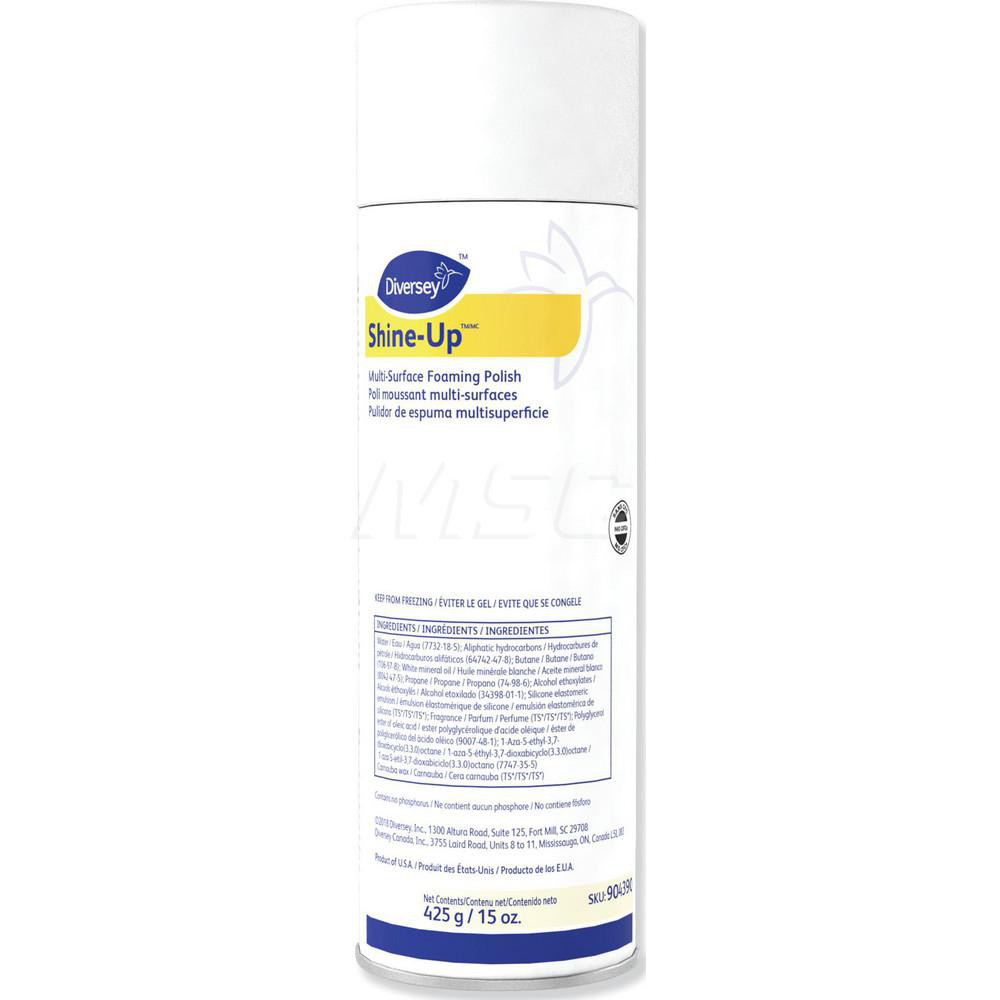 Diversey - TM & MC Multi-Surface Foaming Polish: Foam, 15 fl oz Aerosol ...