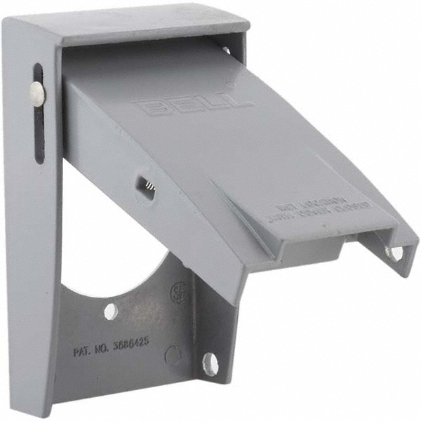Hubbell-Raco - Weatherproof Box Covers; Electrical Box Shape: Rectangle ...