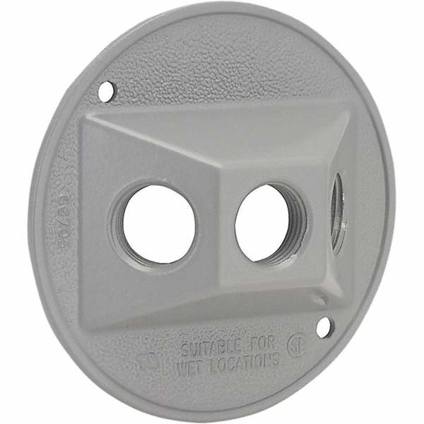 Hubbell-Raco - Weatherproof Box Covers; Electrical Box Shape: Round ...
