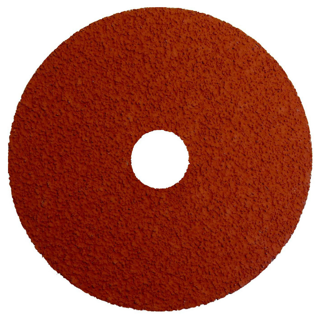 Weiler - Fiber Disc: 4-1/2" Disc Dia, Arbor Hole, 24 Grit, Ceramic ...