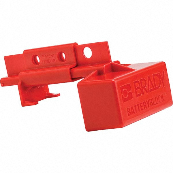 Brady - Plug Lockout: 2 Padlocks, Plastic, Red | MSC Direct