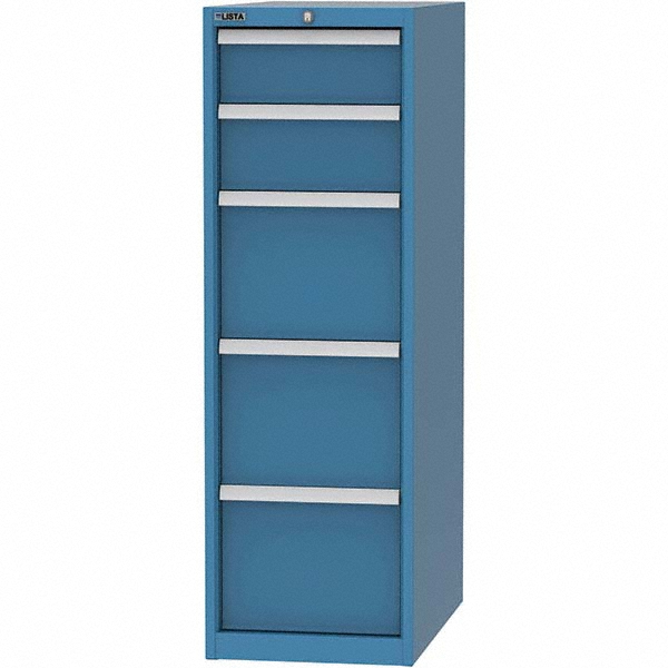 LISTA - Modular Steel Storage Cabinet: 16-29/32" Wide, 28-1/2" Deep, 52 ...