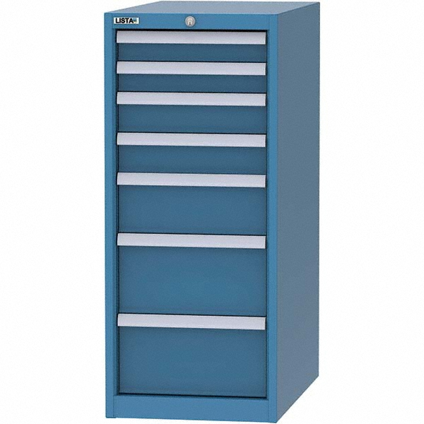 LISTA - Modular Steel Storage Cabinet: 16-29/32" Wide, 28-1/2" Deep, 39 ...