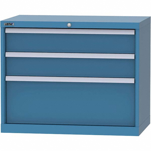 LISTA - Modular Steel Storage Cabinet: 34-1/4" Wide, 22-1/2" Deep, 27-1 ...