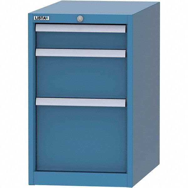 LISTA - Modular Steel Storage Cabinet: 16-29/32" Wide, 28-1/2" Deep, 27 ...