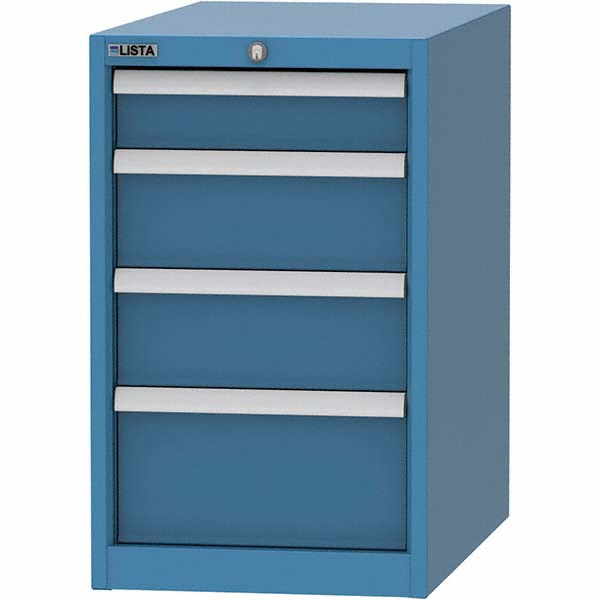 LISTA - Modular Steel Storage Cabinet: 16-29/32" Wide, 28-1/2" Deep, 27 ...