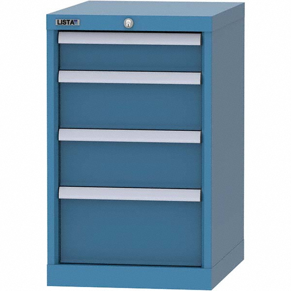 LISTA - Modular Steel Storage Cabinet: 16-29/32" Wide, 22-1/2" Deep, 27 ...