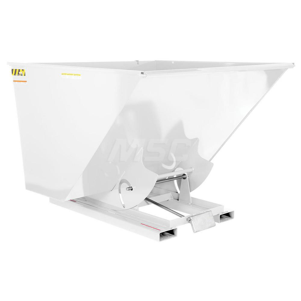 Vestil - Stationary Tilt Hopper: 6,000 lb Capacity, 70" Wide, 68.38 ...