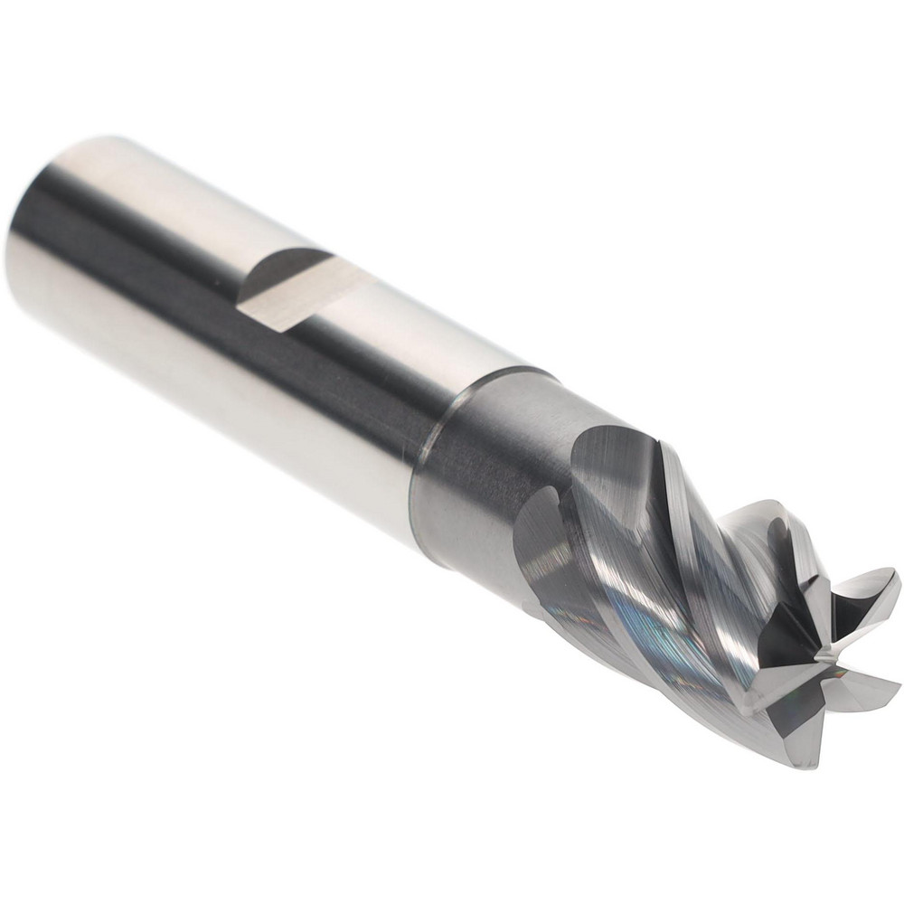 Accupro - Corner Radius End Mill: 3/4" Dia, 1" LOC, 0.0300" Radius, 5 ...