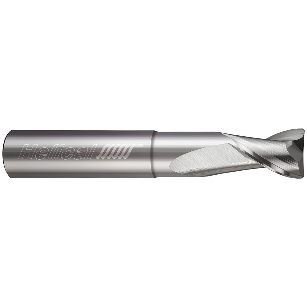 Helical Solutions - Corner Radius End Mill: 1/2" Dia, 1-1/4" LOC, 0.0100" Radius, 5 Flute, Solid ...