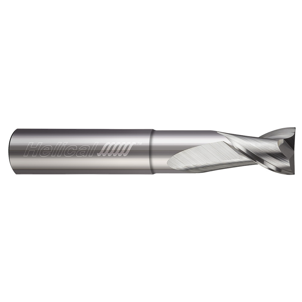 Helical Solutions - Square End Mill: 3/4" Dia, 1" LOC, 2 Flute, Solid ...