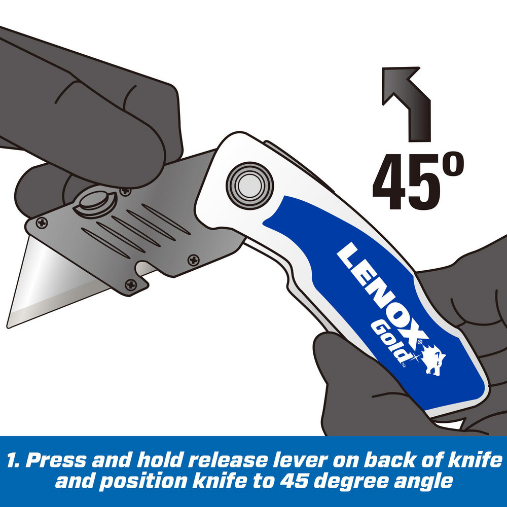Lenox - Utility Knives, Snap Blades & Box Cutters: Knife Type: Snap-off ...