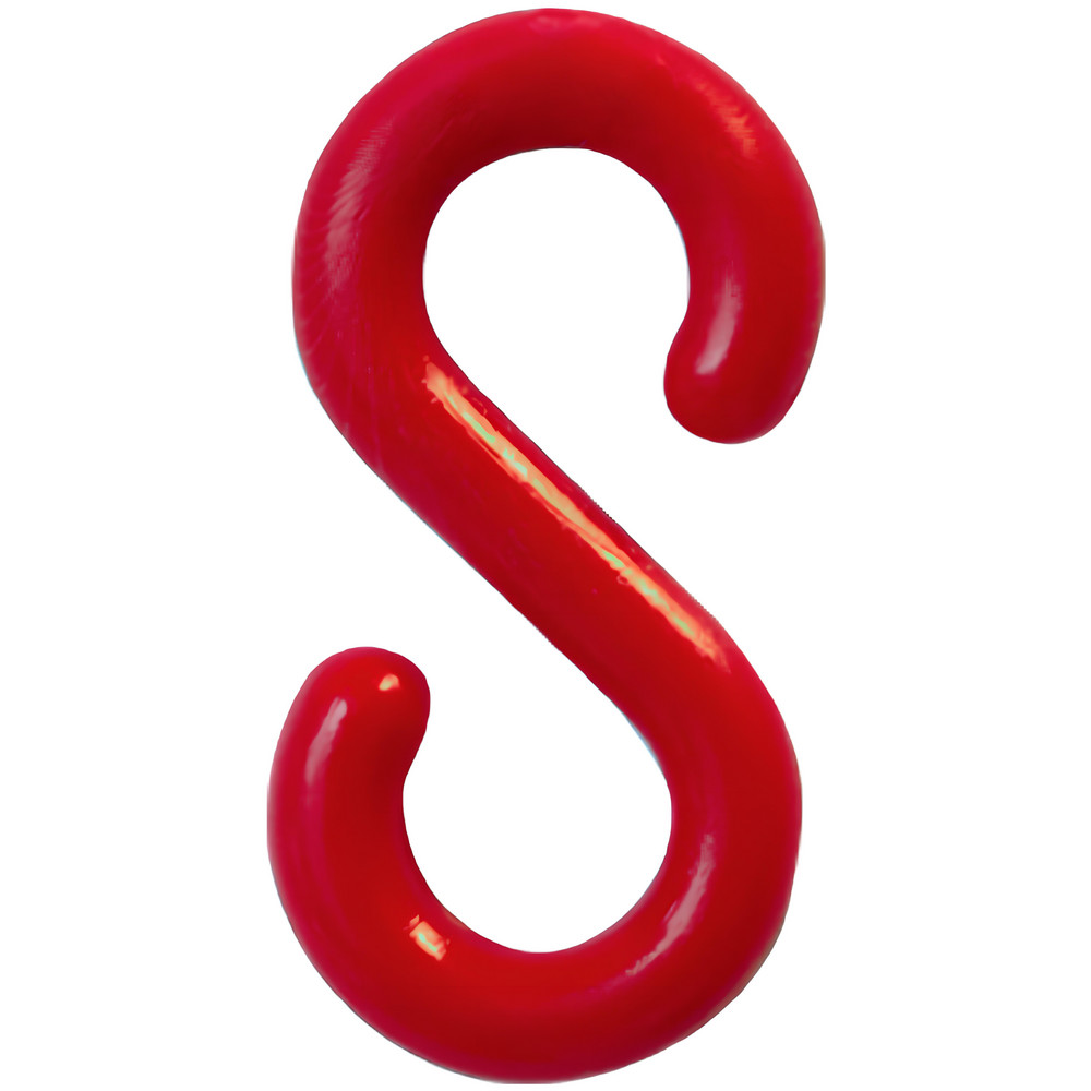 Mr. Chain - 1-1/2X1/4" RED 10/PK PPE S-HOOK | MSC Direct