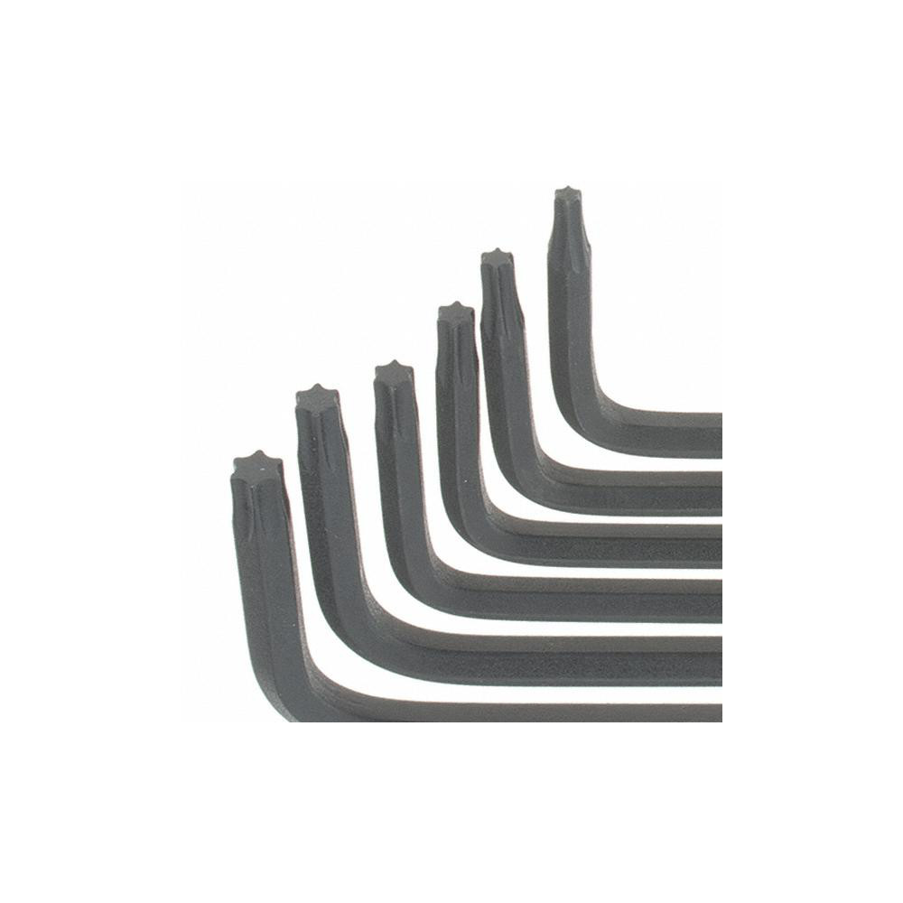 Bondhus - Torx Key Set: 6 Pc, L-Handle, T6 to T15 | MSC Direct
