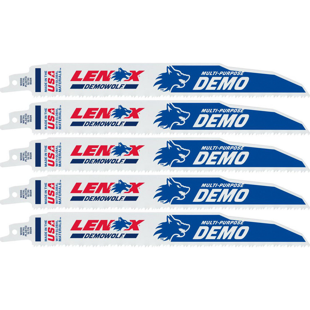 Lenox - Reciprocating Saw Blades; Blade Material: Bi-Metal; Blade ...