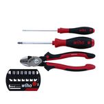 Wiha - Tool Bags & Tool Totes; Holder Type: Heavy-Duty; Magnetic Bit ...