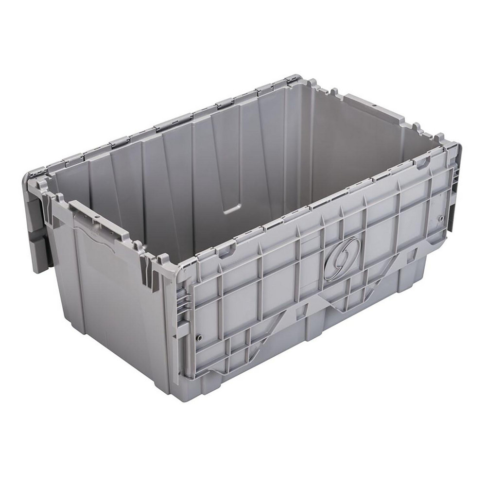 Orbis - 2.4 Cu Ft, 70 Lb Load Capacity Gray Polyethylene Attached-Lid ...