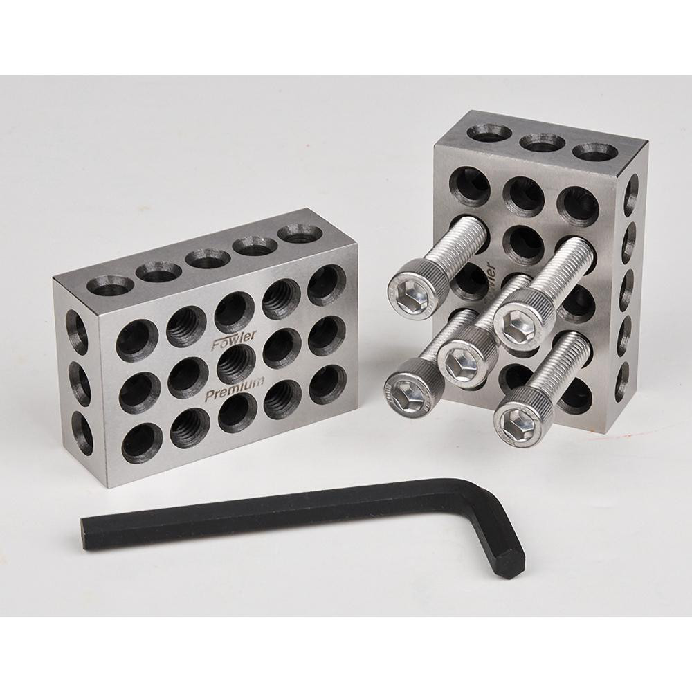 Fowler - Setup Block: 0.0003 Squareness, Hardened Steel, 1-2-3 Block ...